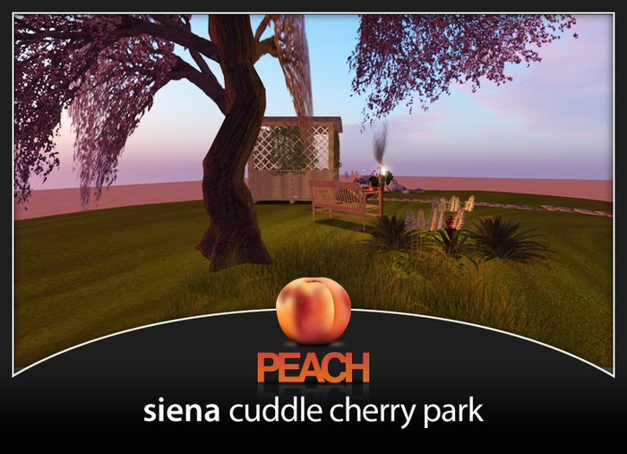 Second Life Marketplace - Peach siena cuddle cherry park
