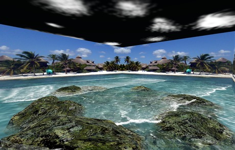 Second Life Marketplace - 2 LI "Ocean Laguna Skybox w Physics" mesh ...