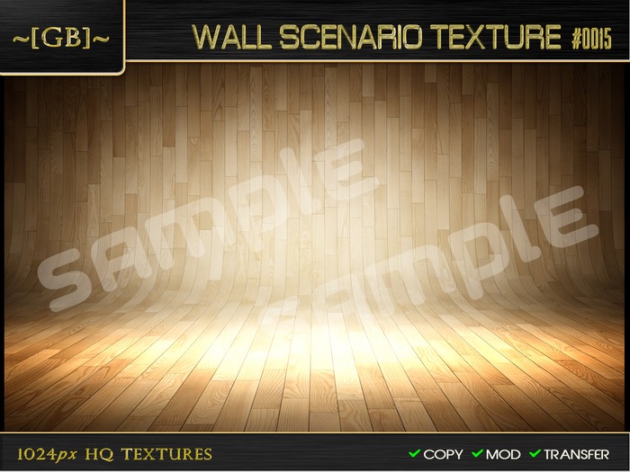 Second Life Marketplace - ~ [GB] Textures HQ ~ 00097 - Wall Scenario ...