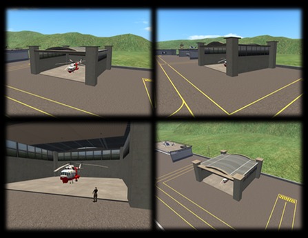 Second Life Marketplace - Flywalker Delta Hangar 14 Mesh - (BOXED)