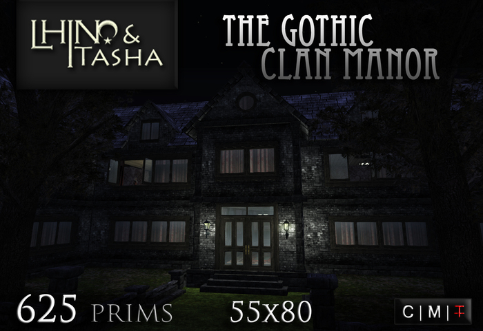 Second Life Marketplace - PROMO! [L&T] - The Gothic Clan Manor