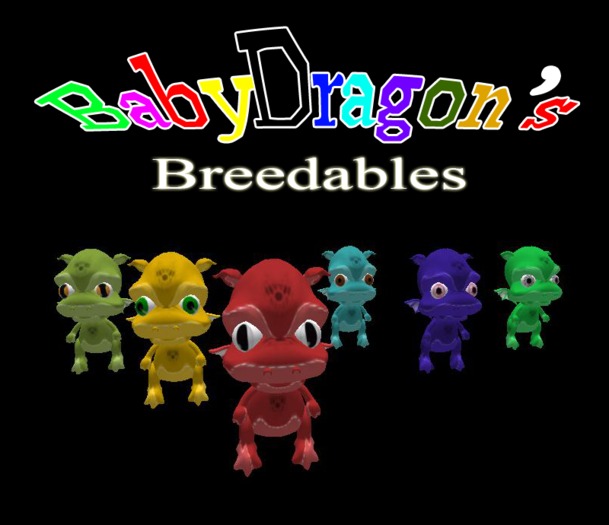 Second Life Marketplace - BabyDragon's Breedables Four Pack
