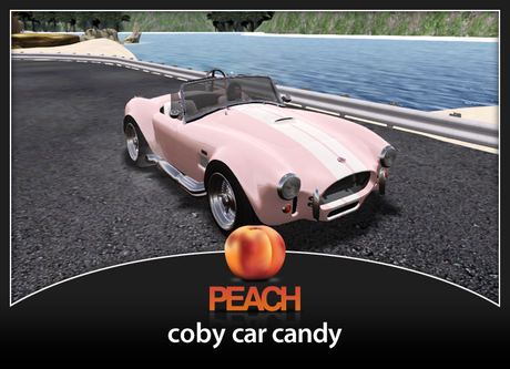 Second Life Marketplace - Peach coby car candy