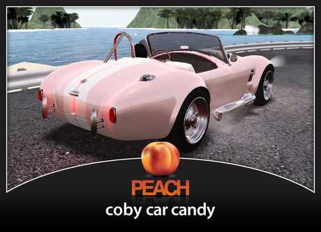 Second Life Marketplace - Peach coby car candy