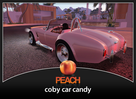Second Life Marketplace - Peach coby car candy