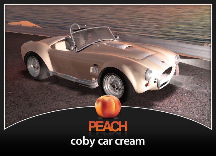 Second Life Marketplace - Peach coby car cream