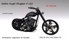 Second Life Marketplace - Gothic Angel Chopper,Bikes, Motorcycles 4 v23 Box