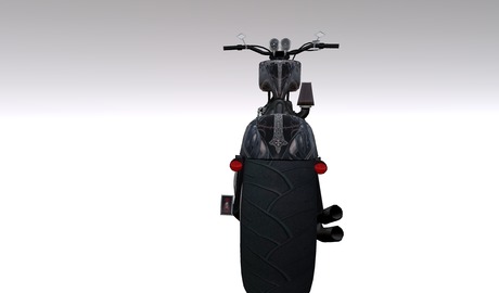 Second Life Marketplace - Gothic Angel Chopper,Bikes, Motorcycles 4 v23 Box