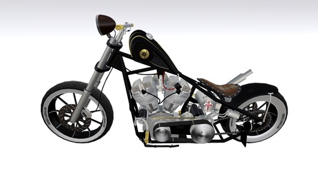Second Life Marketplace - Boneshaker Choppers 1 v.1.2 Bikes ...