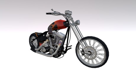 Second Life Marketplace - Flame Chopper V22 ,Bikes, Motorcycles Box