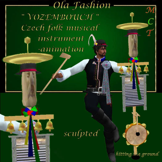 Second Life Marketplace - " VOZEMBOUCH " Czech folk musical instrument ...