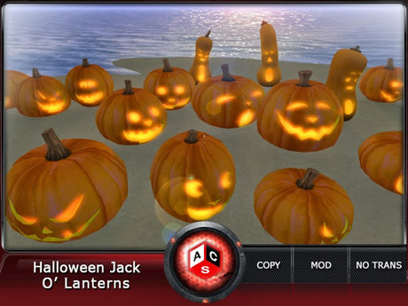 Second Life Marketplace - Halloween Jack 0' Lanterns Bundle