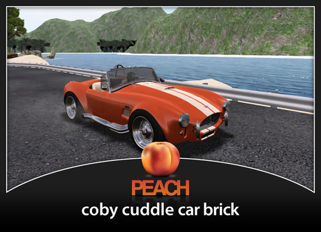 Second Life Marketplace - Peach coby cuddle car brick