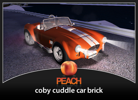Second Life Marketplace - Peach coby cuddle car brick