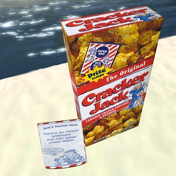 Second Life Marketplace - Crackerjack Box with PRIZES!!