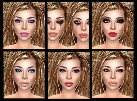 Second Life Marketplace - Female Skins - FULL PACK 76 SKINS - Monik ...