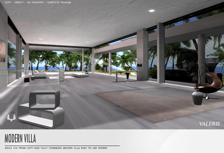 Second Life Marketplace - CORSIA - Modern House - Villa - Fully Furnished