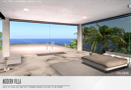 Second Life Marketplace - CORSIA - Modern House - Villa - Fully Furnished