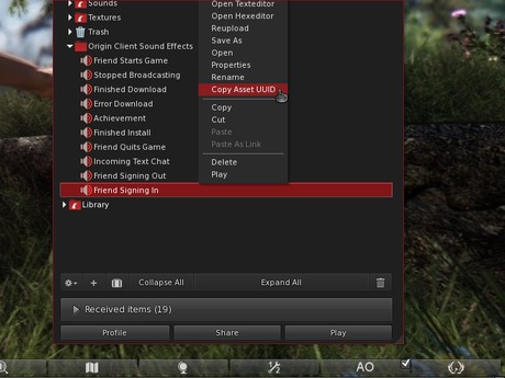 Second Life Marketplace - Origin Sounds Effects (Package)