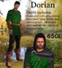 Second Life Marketplace - *TPL* Dorian - Green Tunic - The Painted Lilly