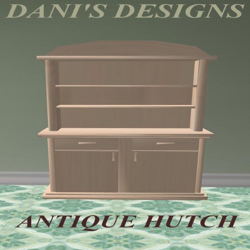 Second Life Marketplace - Antique Hutch