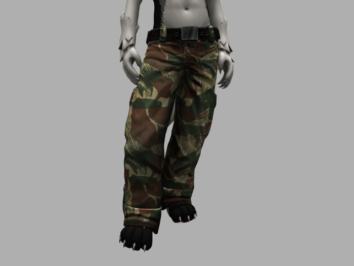 Second Life Marketplace - Rhodesian Camo BG Pants Mod