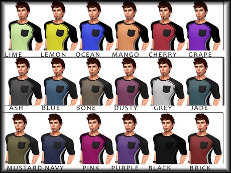 Second Life Marketplace - TS-Mens-Chad Outfit-Pink