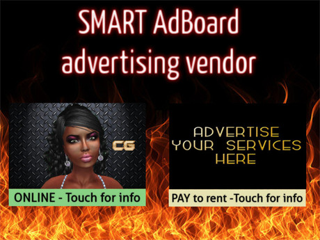 Second Life Marketplace - SMART AdBoard V1a Advertising Vendor DEMO