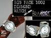 Second Life Marketplace - !!!BIG Face Gold and Platinum Diamond Watch ...