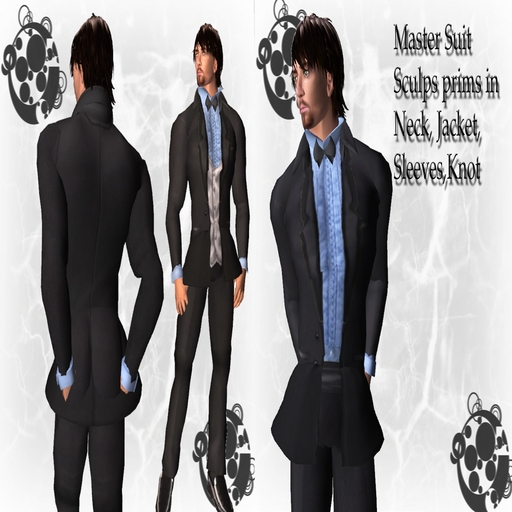 Second Life Marketplace - EdelStore man Suit incl. sculps prims man ...
