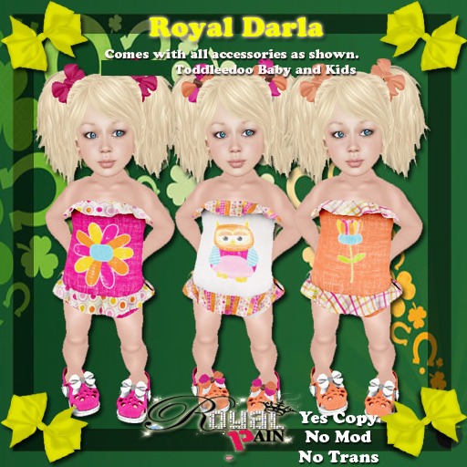 Second Life Marketplace - *-* Royal Pain *-* Royal Darla 3 pack