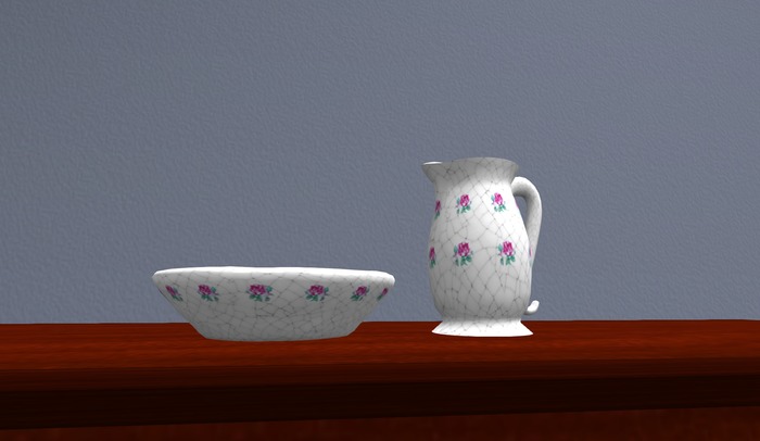 Second Life Marketplace - Wash Bowl w/ Wash hands Animation