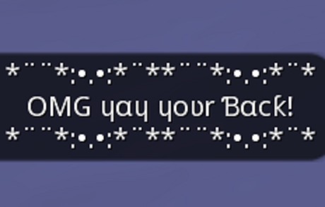 Second Life Marketplace - OMG YAY Your Back! - Gesture (with Sound)