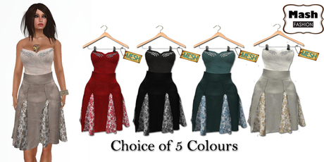 Second Life Marketplace - :: MASH :: Tabitha Neutral Outfit