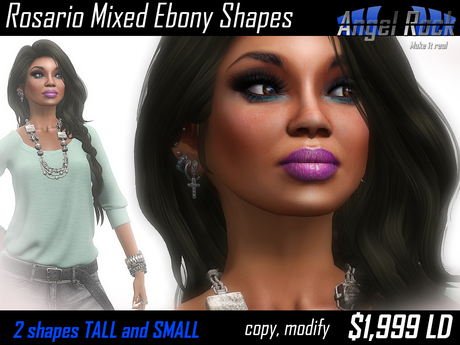 Second Life Marketplace - Angel Rock Rosario Body Shape