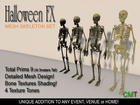 Second Life Marketplace - Skeleton Mesh Set V1 (PROMO SPECIAL)