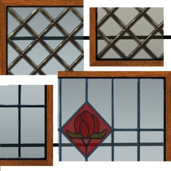 Second Life Marketplace - Window Textures Lattice & Lead
