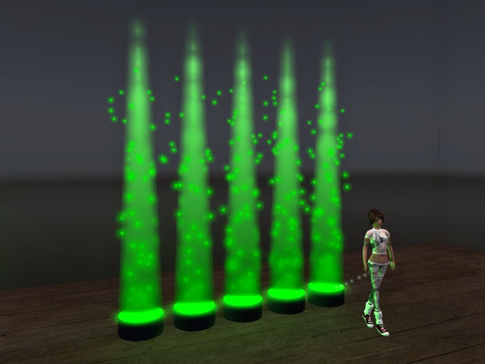 Second Life Marketplace - Particles fountain 5x GREEN