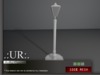 Second Life Marketplace - .:UR:. Film Noir Lamp Post - II (full perm mesh)