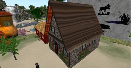 Second Life Marketplace Cute Cottage Fantasy House Low Prim Copy Modify