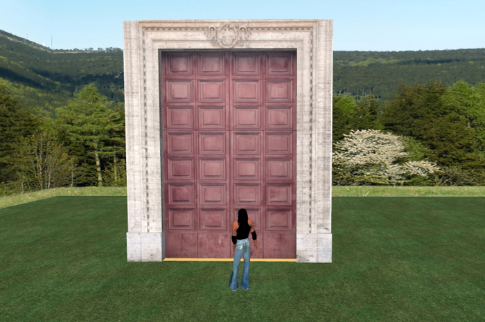 Second Life Marketplace - Premium Palace Gate, Large Entrance Door ...