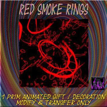 Second Life Marketplace - BBD - Red Smoke Rings