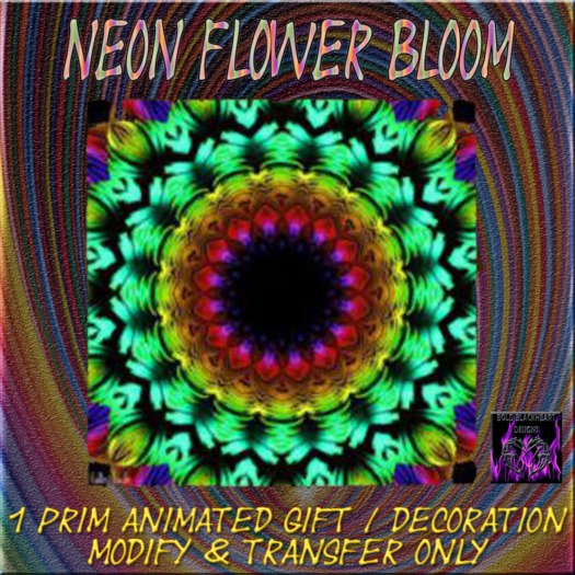 Second Life Marketplace - BBD - Neon Flower Bloom