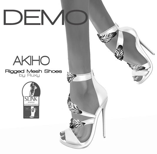 Second Life Marketplace - Ruxy-Akiho Mesh Shoes DEMO