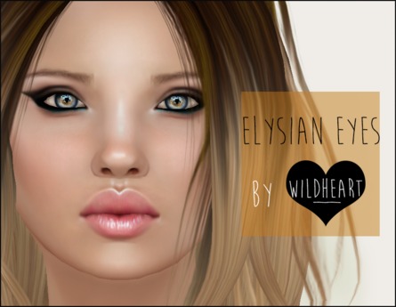 Second Life Marketplace - WILDHEART. Elysian Eyes Template Kit [PSD]