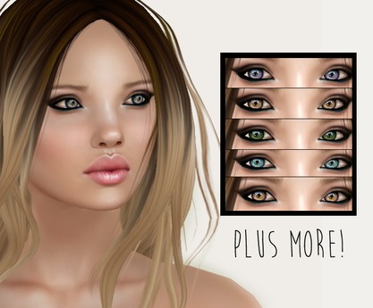 Second Life Marketplace - WILDHEART. Elysian Eyes Template Kit [PSD]