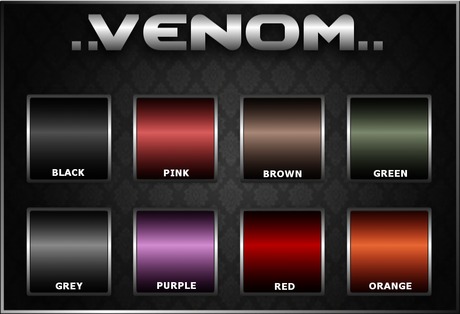 Second Life Marketplace - .::VENOM::. - VIOLET TOP - BOXED