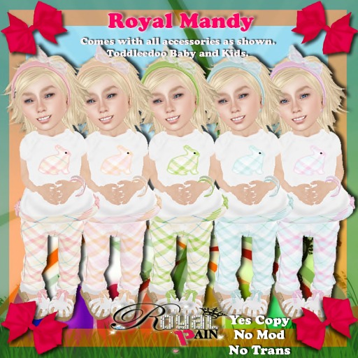 Second Life Marketplace - *-*Royal Pain *-* Royal Mandy 5 Pack