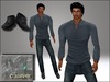 Second Life Marketplace - M-Creations *MESH & FITMESH* Oufit Falco Blue ...