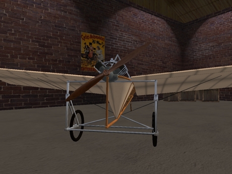 Second Life Marketplace - Vintage Wings - Macfie Monoplane - 1909